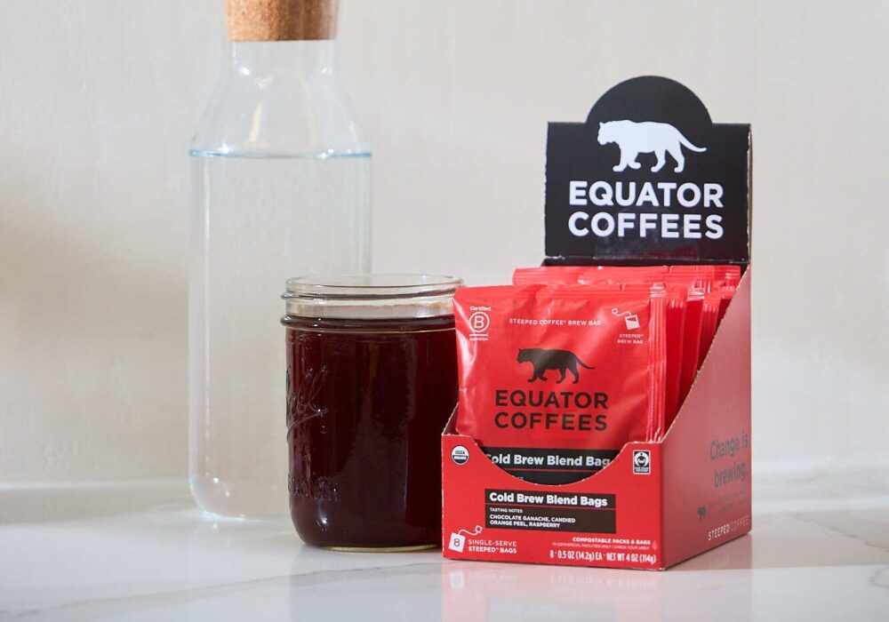 Equator Coffees launches cold brew blend in steeped brew bags - Tea ...