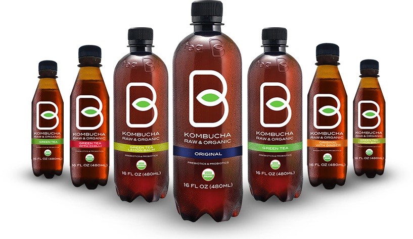B-Tea Beverage launches with line of organic bottled Kombucha beverages ...