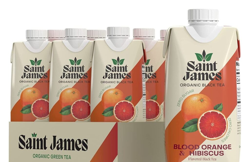 Blood Orange & Hibiscus Organic Black Tea joins Saint James Tea's ...